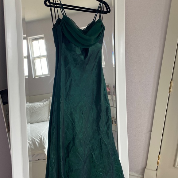 Dave & Johnny | Dresses | David And Johnny By Laura Ryner Long Green ...
